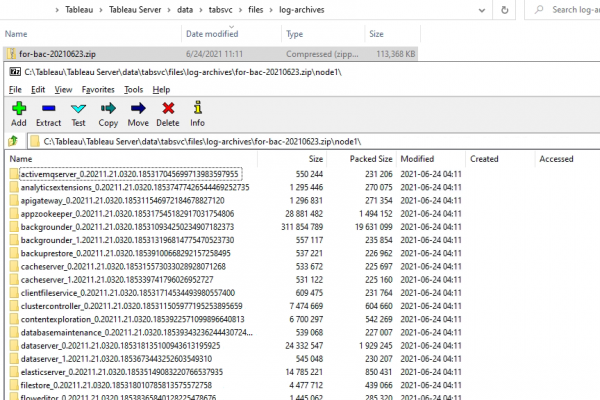วิธีการเก็บ Log เพื่อแก้ไขปัญหาโปรแกรม Tableau Server - BAC Tableau