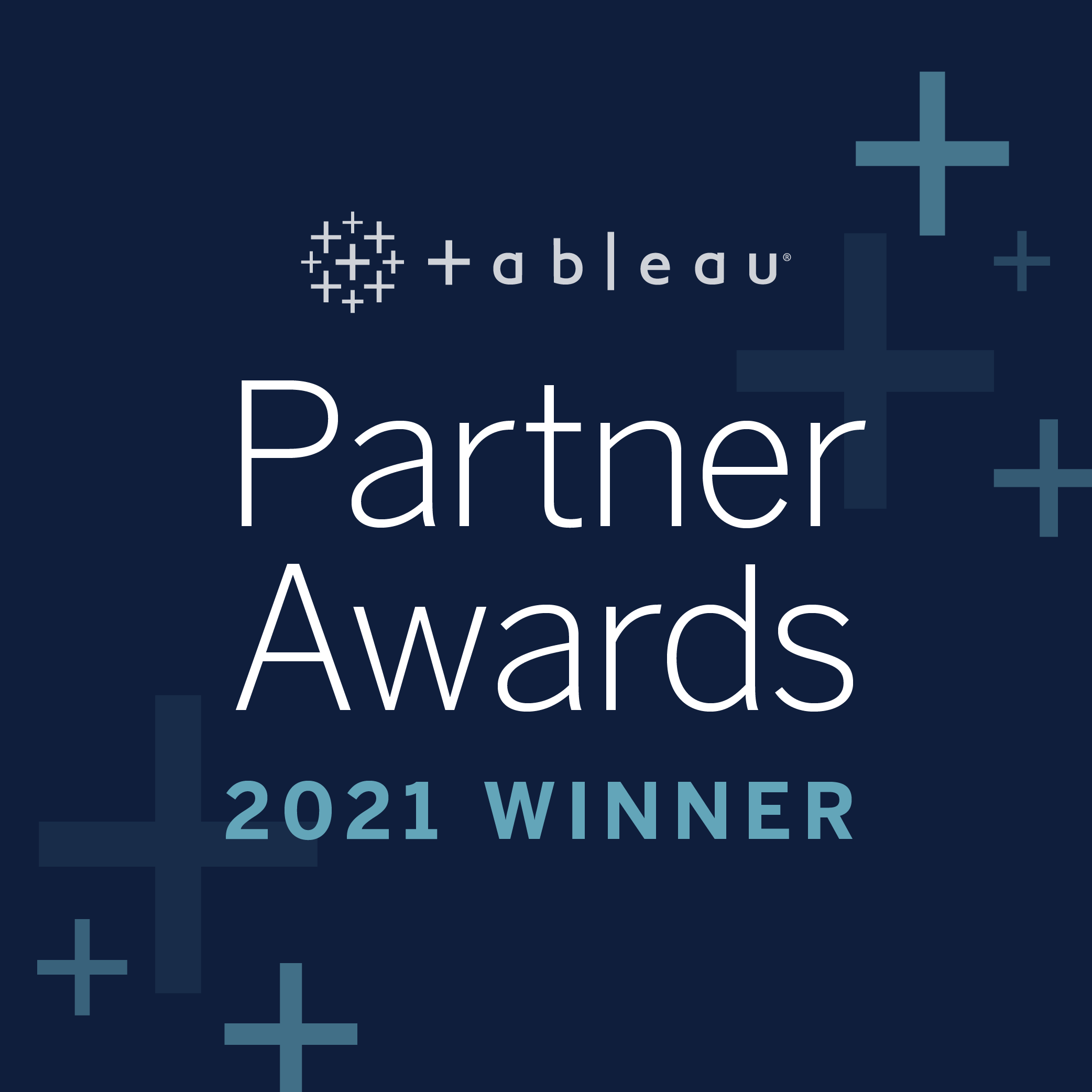 the 2021 Tableau Partner Awards - Business Applications Co.,Ltd.