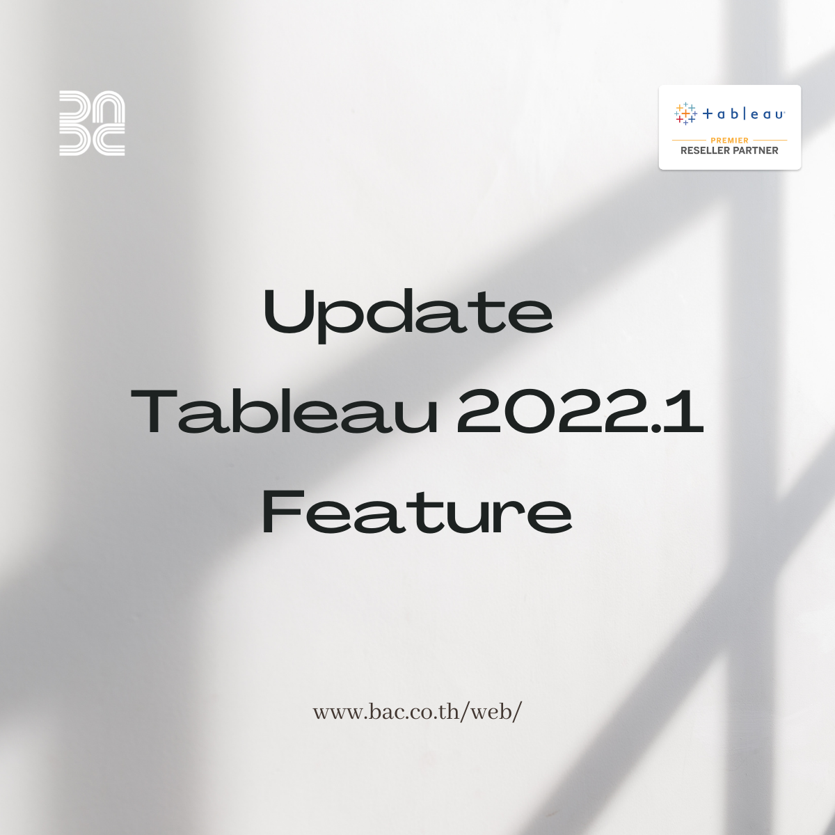 Update Tableau 2022.1 Feature - Business Applications Co.,Ltd.