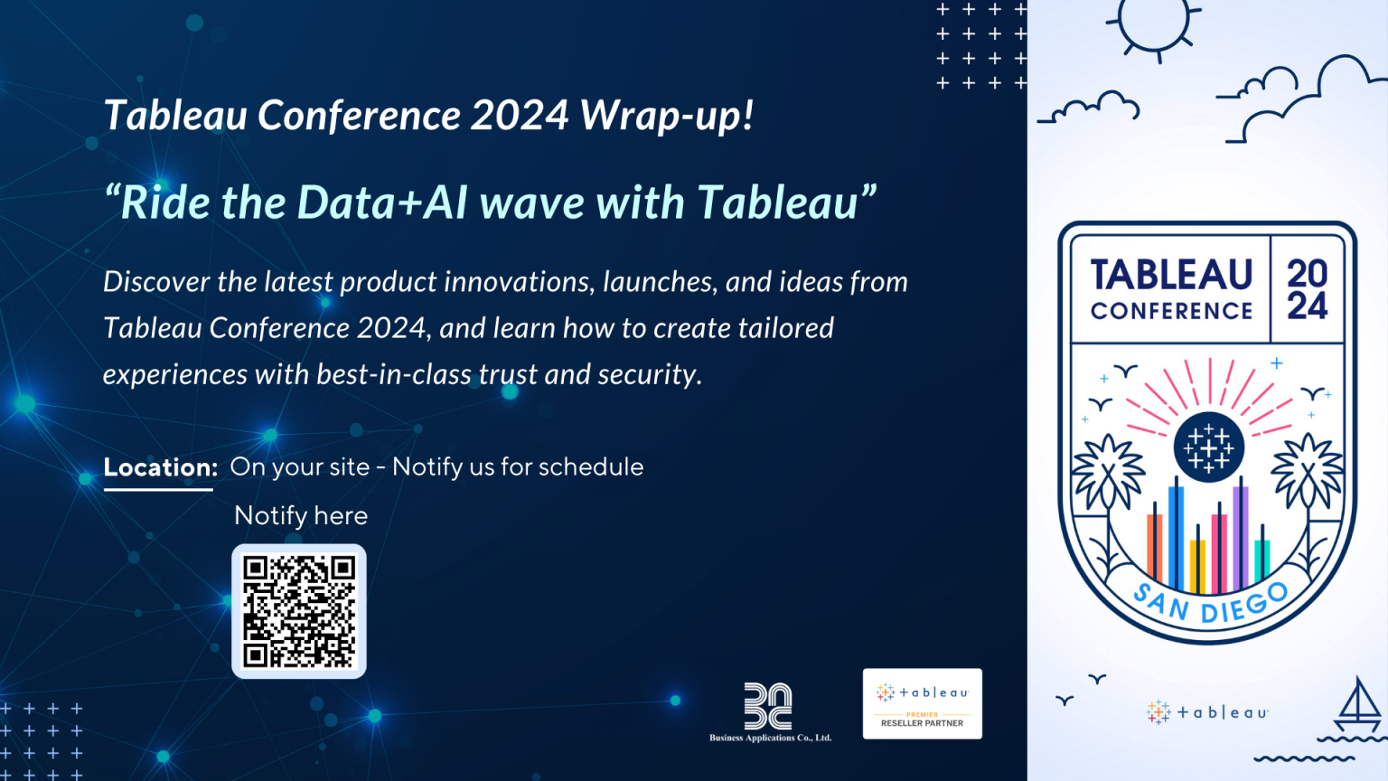 Tableau Conference 2024 Wrap-up! - Business Applications Co.,Ltd.