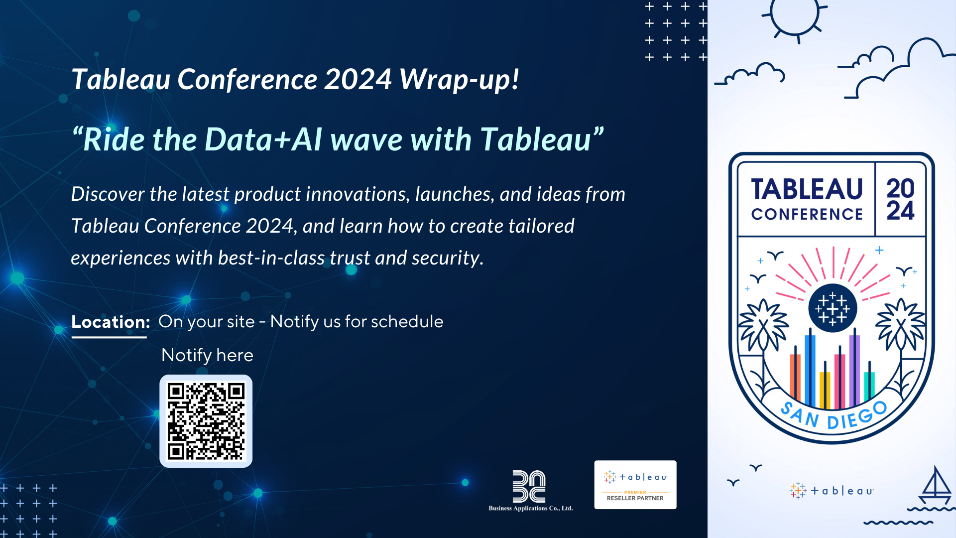 Tableau Conference 2024 Wrap-up! - Business Applications Co.,Ltd.