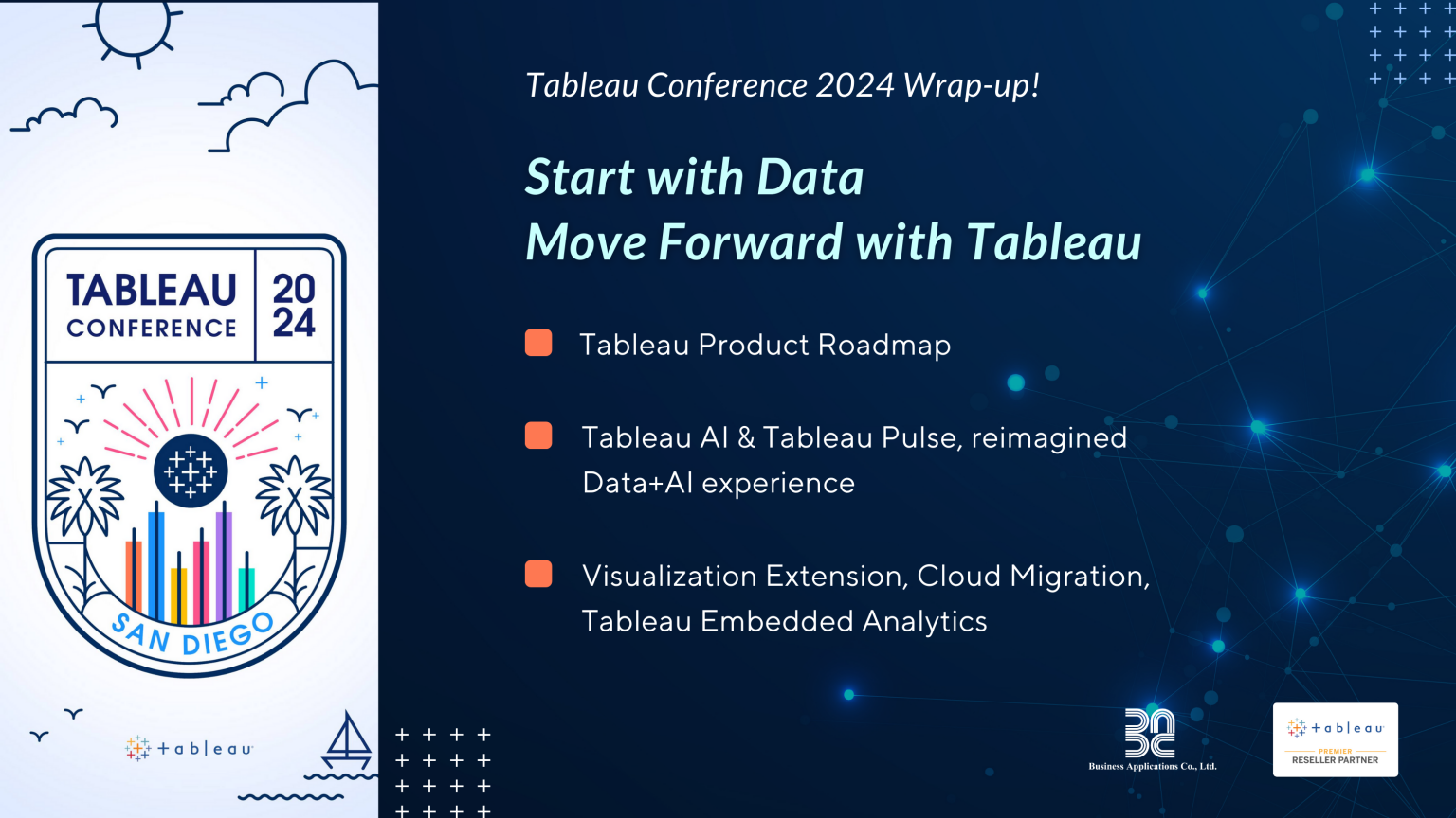 Tableau Conference 2024 Wrap-up! - Business Applications Co.,Ltd.