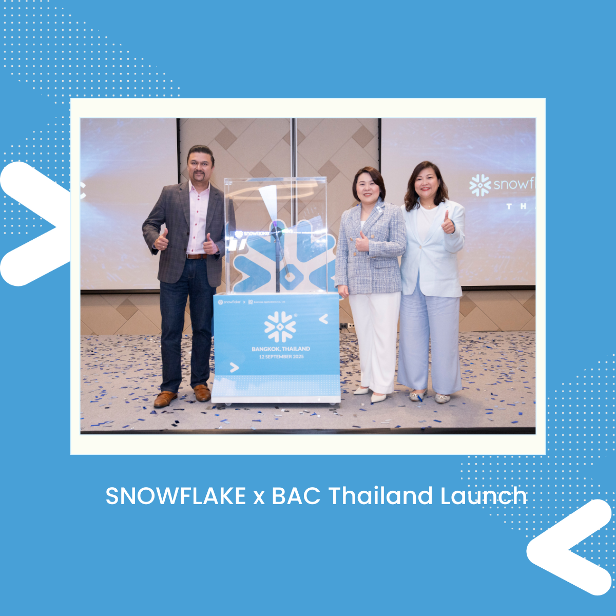 BAC จับมือ Snowflake ประกาศความร่วมมือเป็น Partner อย่างเป็นทางการ ใน ...